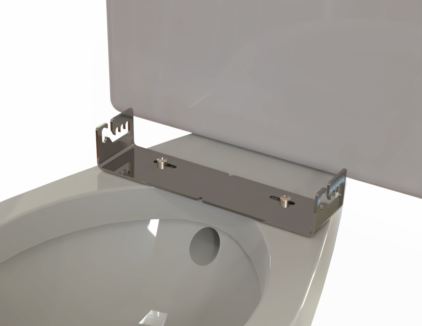 Ashby Lift Square Toilet Raiser | Langham