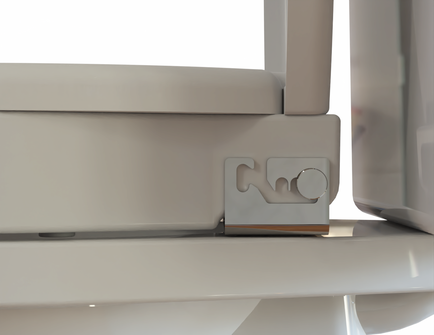 Ashby Lift Square Toilet Raiser | Langham